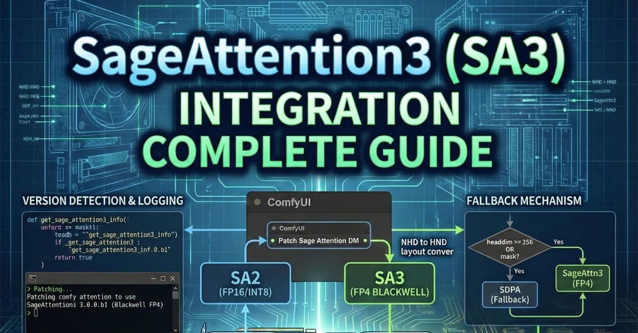 Updated ComfyUI-VRAM-Manager v2.3.6 - Enhanced SageAttention3 (SA3 ...