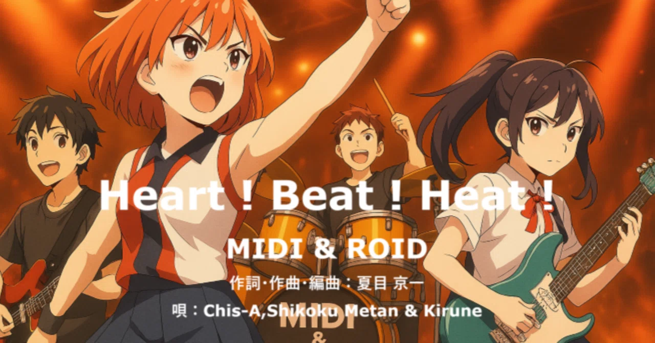 Heart ! Beat ! Heat !｜MIDI & ROID