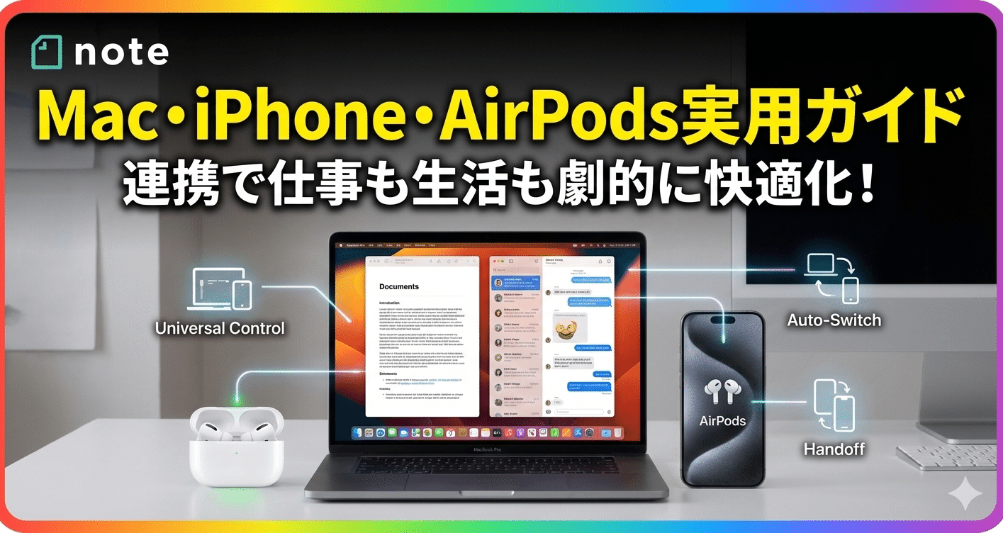 Mac・iPhone・AirPods マガジン - 2025-12｜YASUO-JP｜note