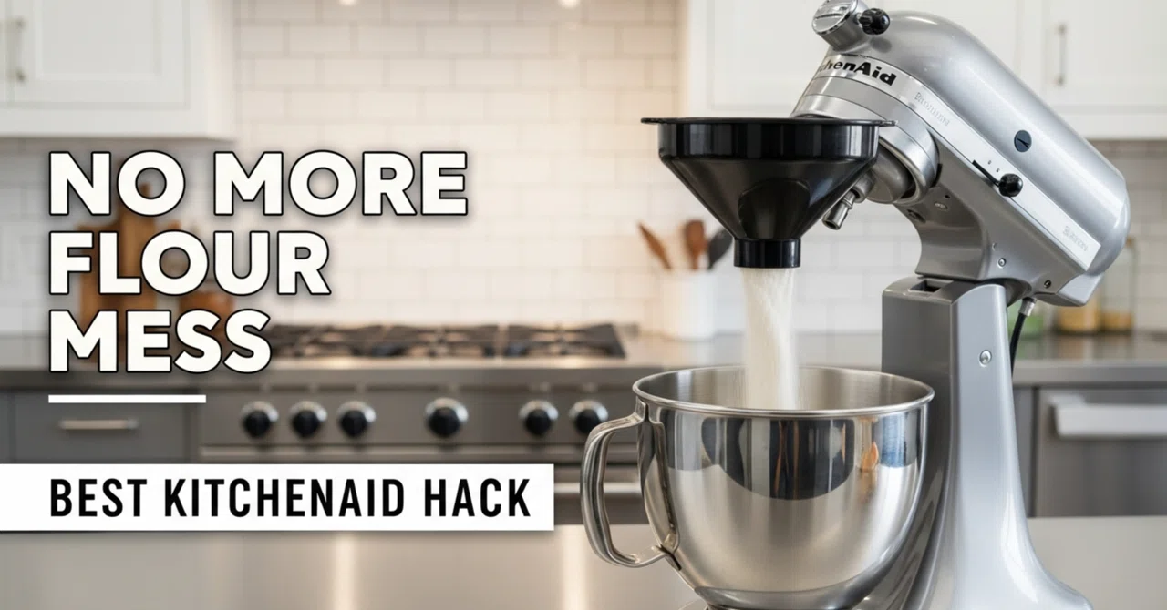 Flour Funnel for KitchenAid Mixer｜Trend Pickz