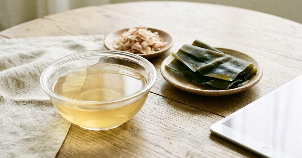 31年間ずっと勘違いしていた…料理の常識がAIでひっくり返った話(出汁編)｜ayaka｜日常の気づきと築き