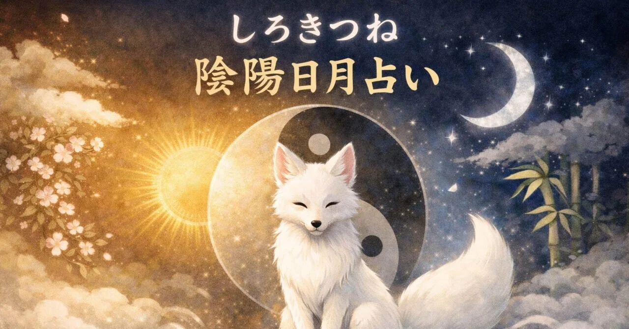 しろきつね陰陽日月占い｜Shirokitsune