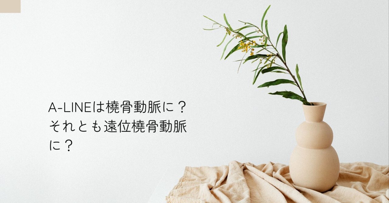 A-lineは従来の橈骨動脈に？それとも遠位橈骨動脈に？｜日本血管内留置カテーテル研究協議会 J-IVCARES