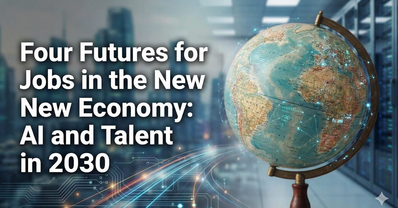 Four Futures for Jobs in the New Economy: AI and Talent in 2030｜鈴麻呂