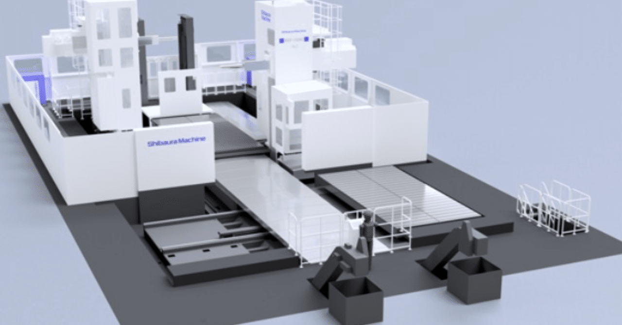 芝浦機械、床上形横フライス中ぐり盤「BSF-150C」2台による対向加工システムを開発｜kikai-news.net 産機通信