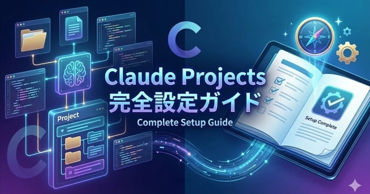 Claude Projects 完全設定ガイド｜AI BASE|AI副業・生成AI・ChatGPT・Claude活用