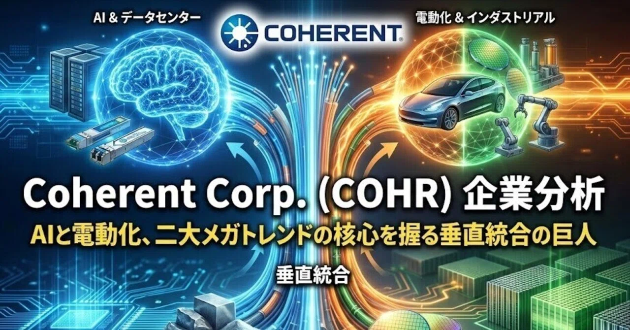 Coherent(COHR) 企業分析｜us_stock_invst