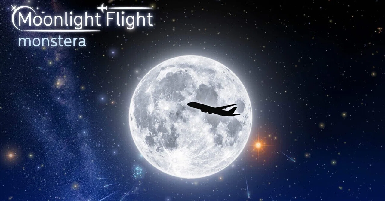 Moonlight Flightリリース情報🌙｜monstera / Skywatch Records