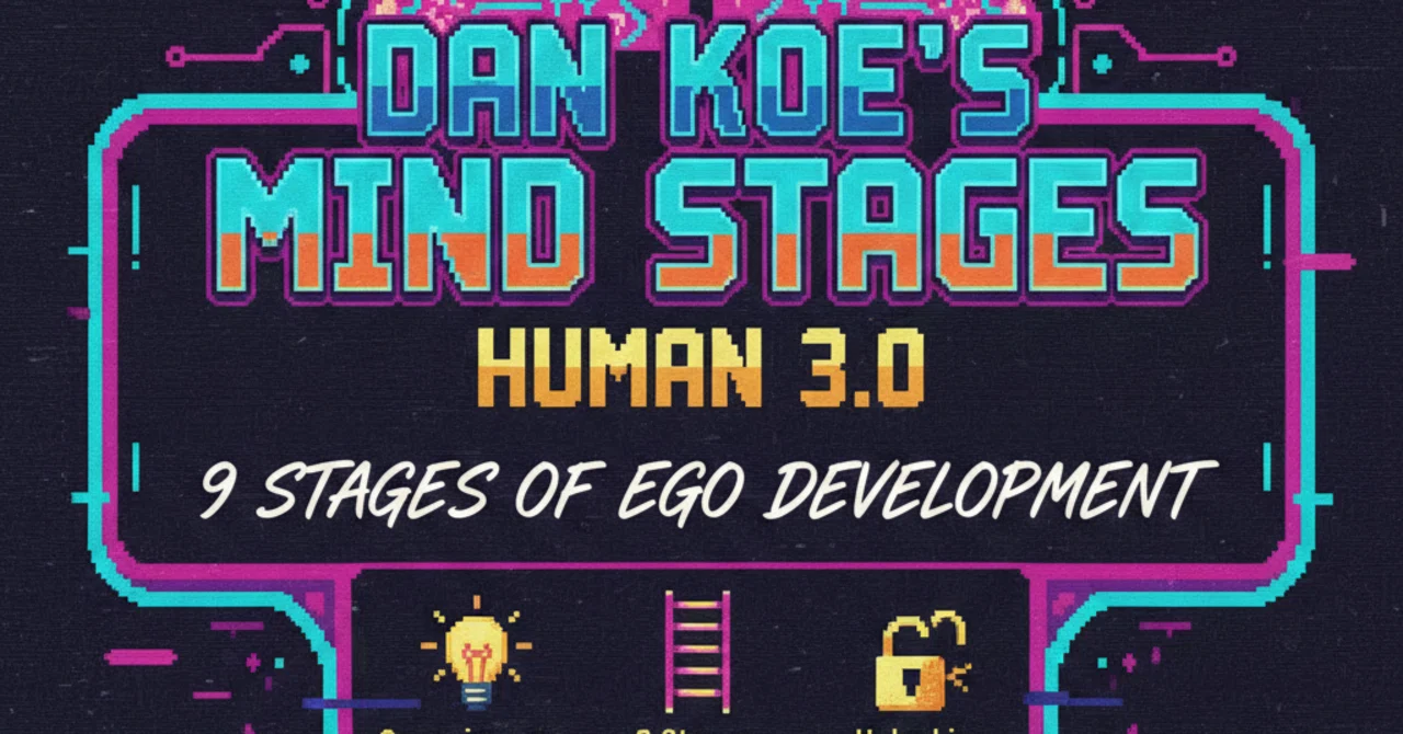 DAN KOEのマインドステージ：Human 3.0の9段階エゴ発達で意識進化を解鎖｜TWLV32