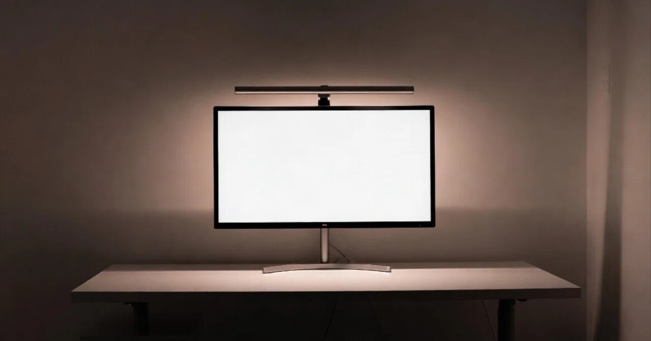 The most stressful part of monitor placement is the 'direction of light ...