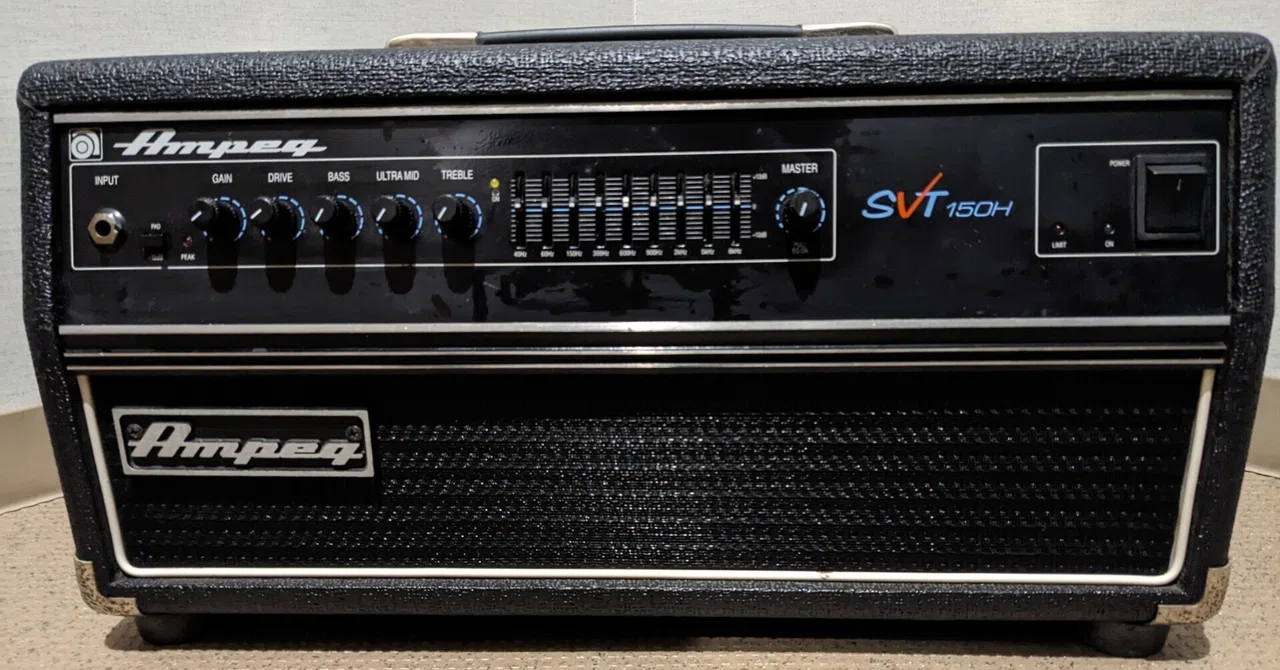 愛器紹介：AMPEG SVT-150レビュー：150Wヘッドの“アンペグ感”、DIと9バンドEQでどこまで作れる？｜エレキギター機材厨エンジニア