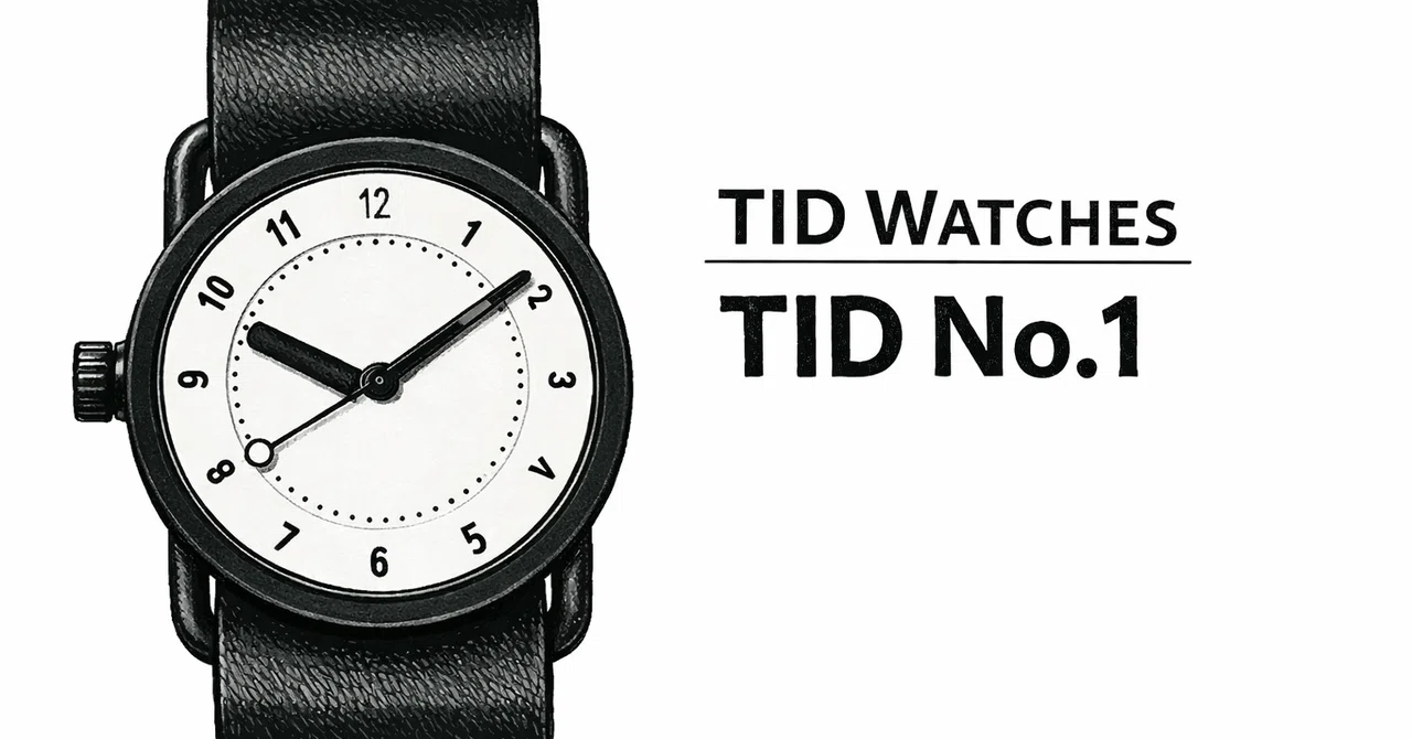 お気に入り紹介|腕時計| TID WATCHES TID No.1｜2chi3
