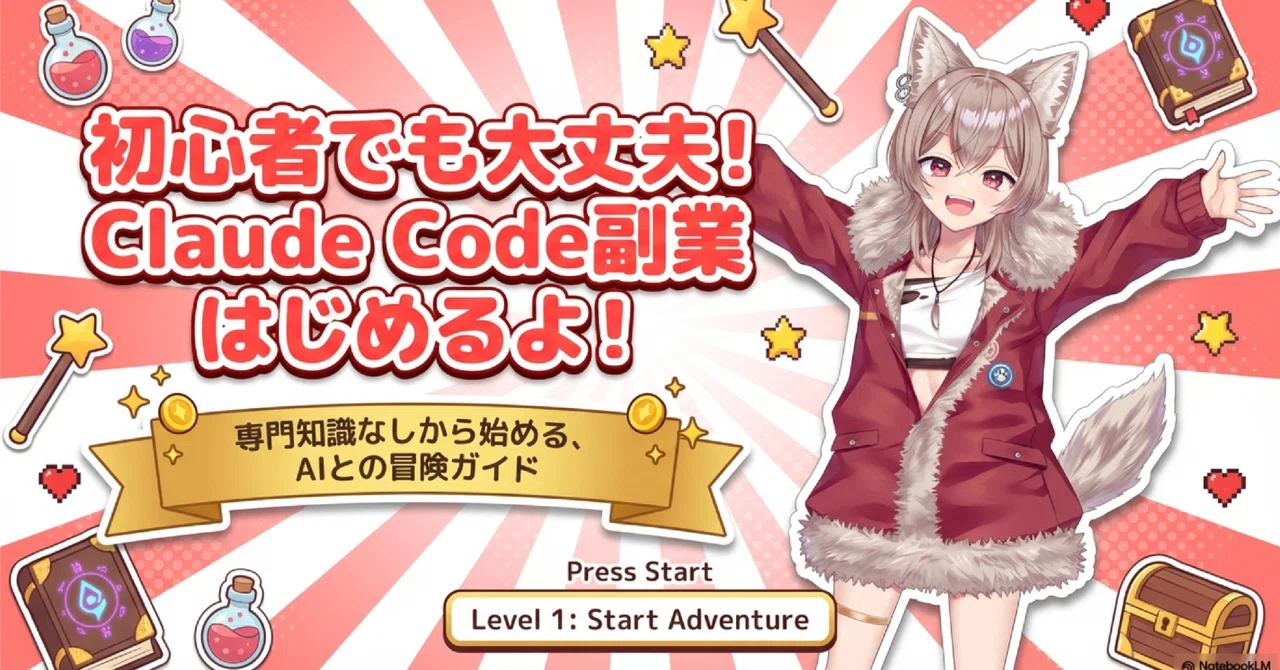 【Claude Code】副業完全ガイド：未経験から月5万円を目指す具体的なステップ｜倖狼(ころう)キリ🐺🌸 Vtuber