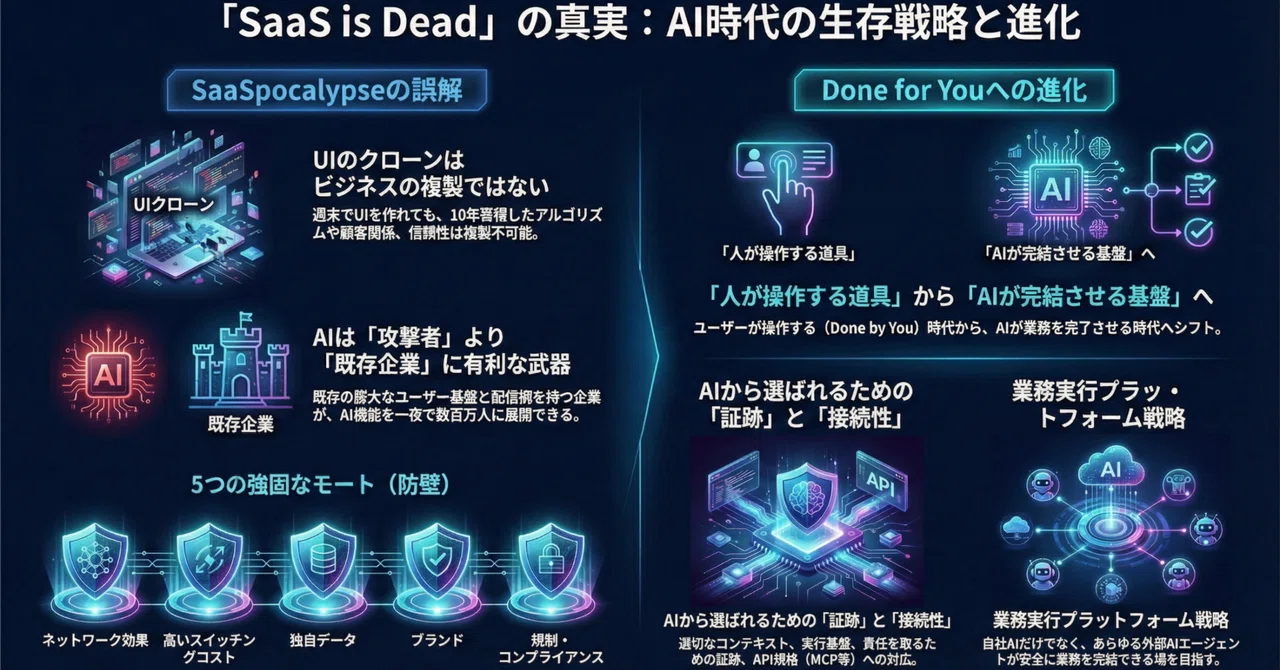 SaaS is Deadへの論考集｜
