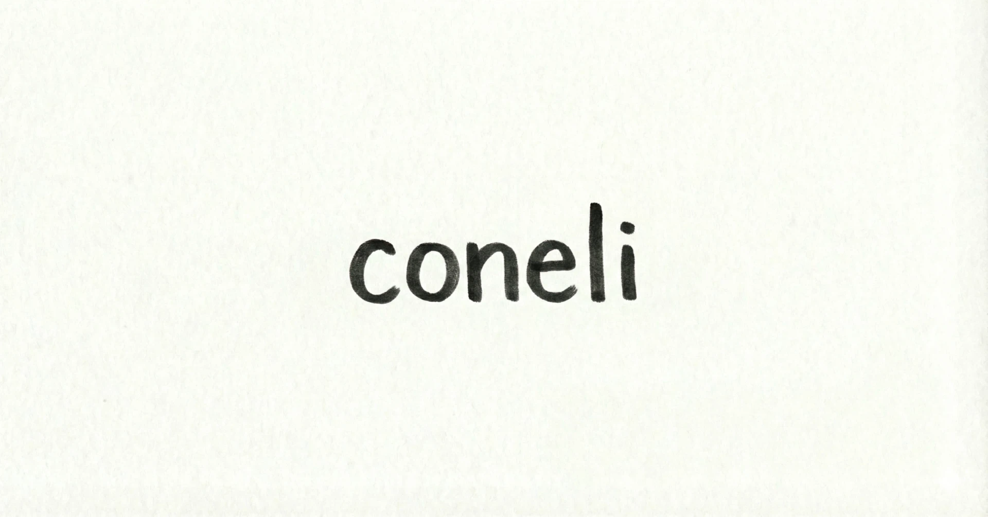 coneli｜note