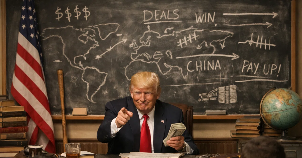 「トランプの教室（女王の教室風）」ーーいい加減、目を覚ませ。｜Alain Bancoran