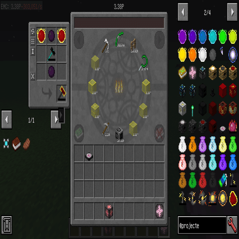 【Minecraft】ProjectEとProjectEXの簡易解説【Mod簡易解説】【1.12.2】｜おしらくさ｜note