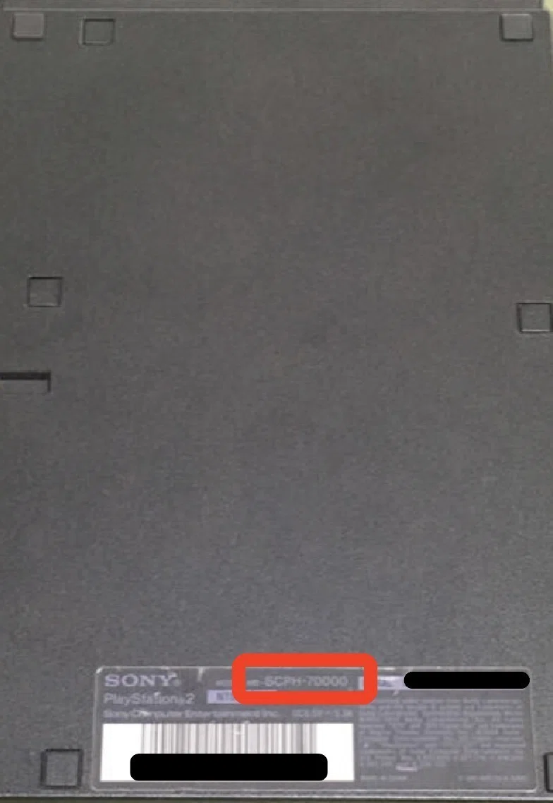 SONYの家庭用ゲーム機「プレステ2（PS2）」の種類と見分け方（ゲームせどりnote）｜ブラウニー