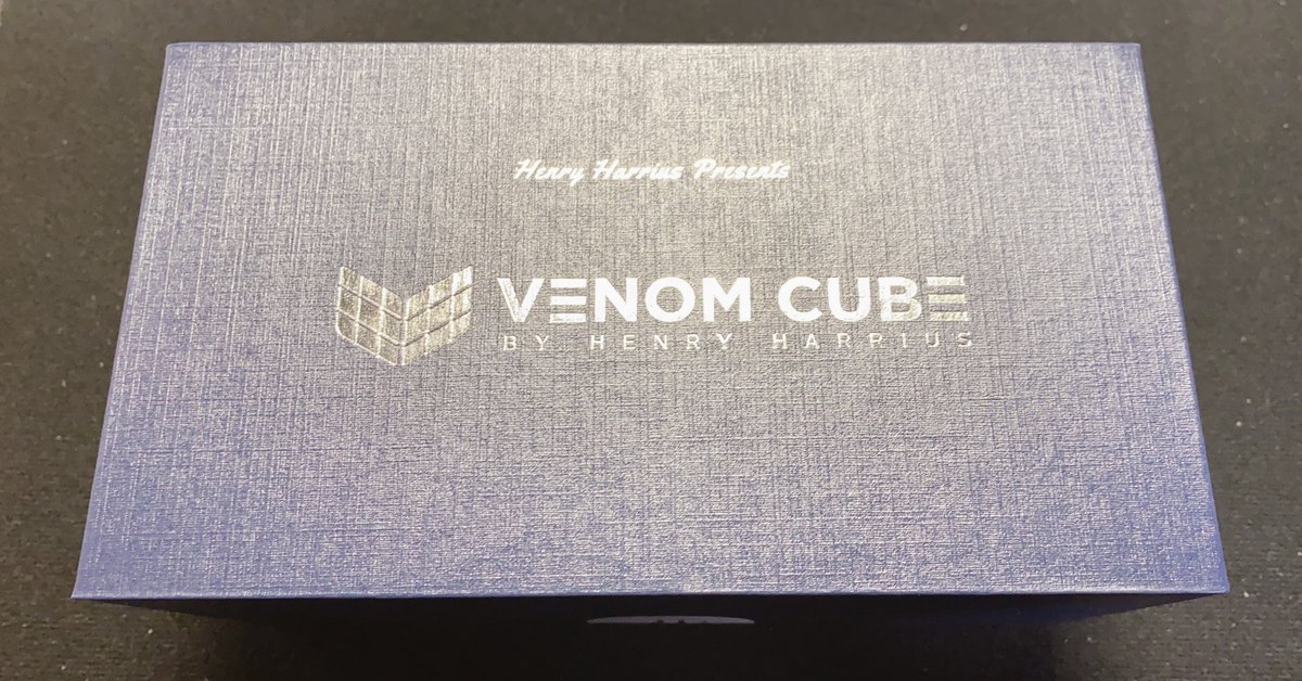 VENOM CUBE レビュー｜たかし