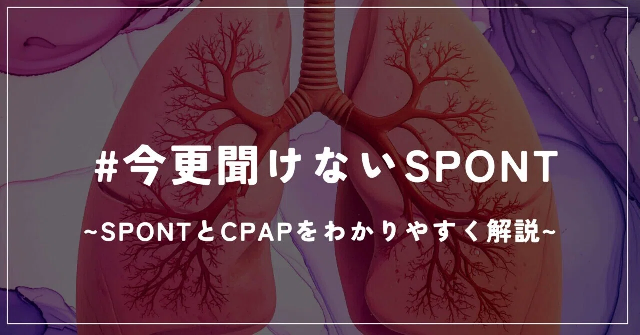 【今更聞けない呼吸器（SPONT）の基本】🫁｜うか|臨床工学技士