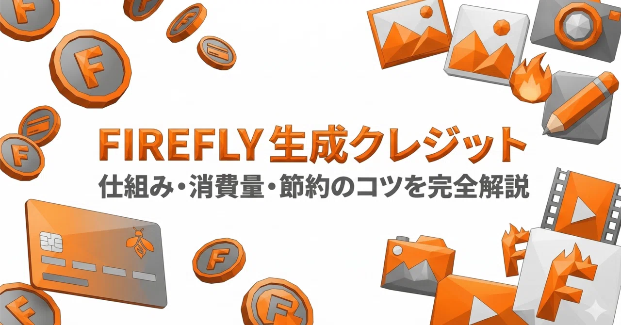 firefly 生成 クレジットとは？知らないと損する仕組みと節約術｜RJ&FE