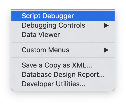 FileMaker のショートカットキーを追加する方法 ( macOS )｜p388cell