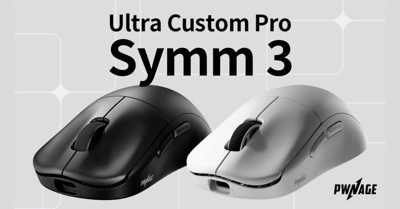 Pwnageのカスタマイズマウス「Ultra Custom Pro Symm 3」登場、ふもっふのおみせで発売開始｜Kout42(こうた)