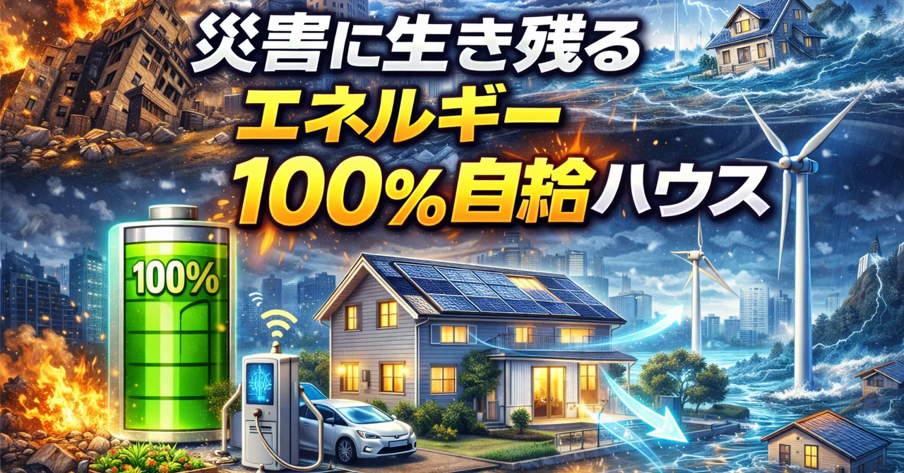 災害に生き残る「エネルギー100%自給ハウス」は現実になった？KES・ZERO構想の2010→2025到達点｜MASAMI ENDO