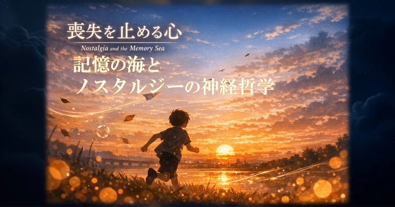 64喪失を止める心― 記憶の海とノスタルジーの神経哲学｜Goro Namekata/Rerise鍼灸院/hal natural healing