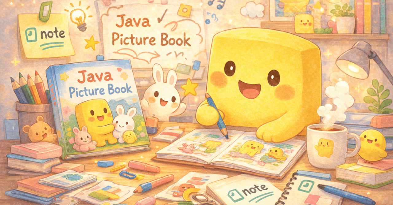 なぜ子ども向けプログラミング教育用絵本でJavaを選んだのか｜さとしろ (SatoShiro)｜Java絵本作家・MainKun ...