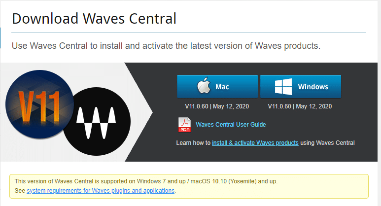 Waves製品のライセンス登録方法｜バロン
