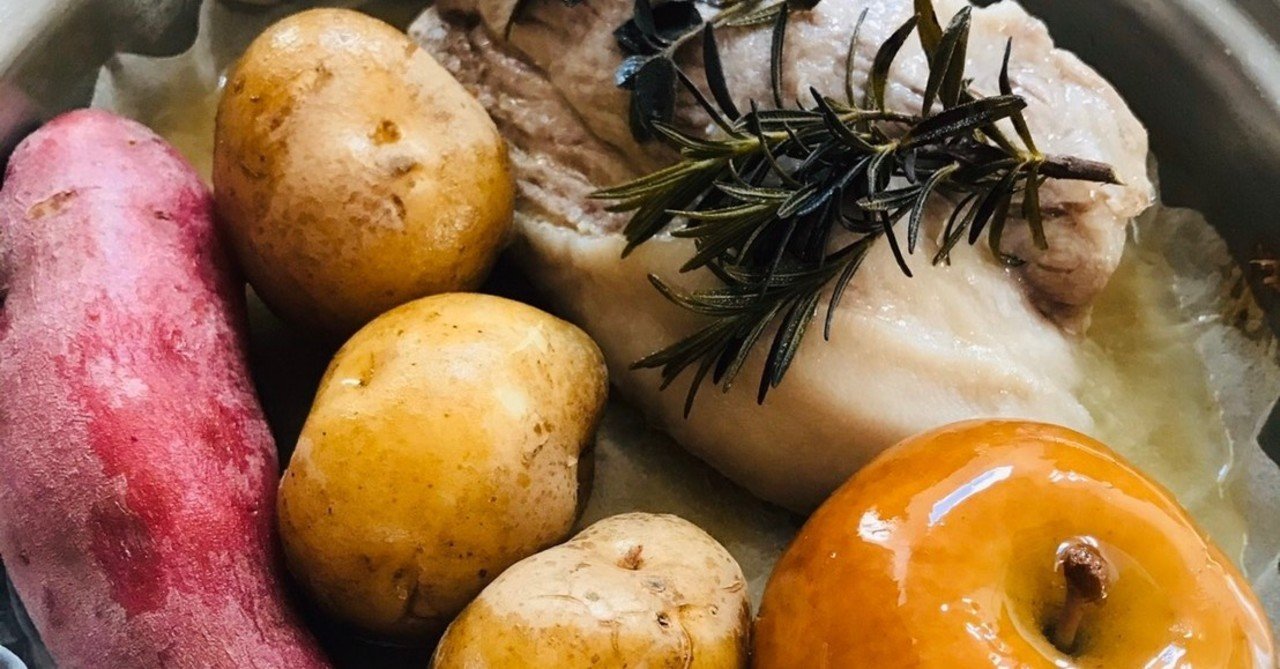 いれるだけなの映えすぎるアップルポーク｜YUTTY｜note