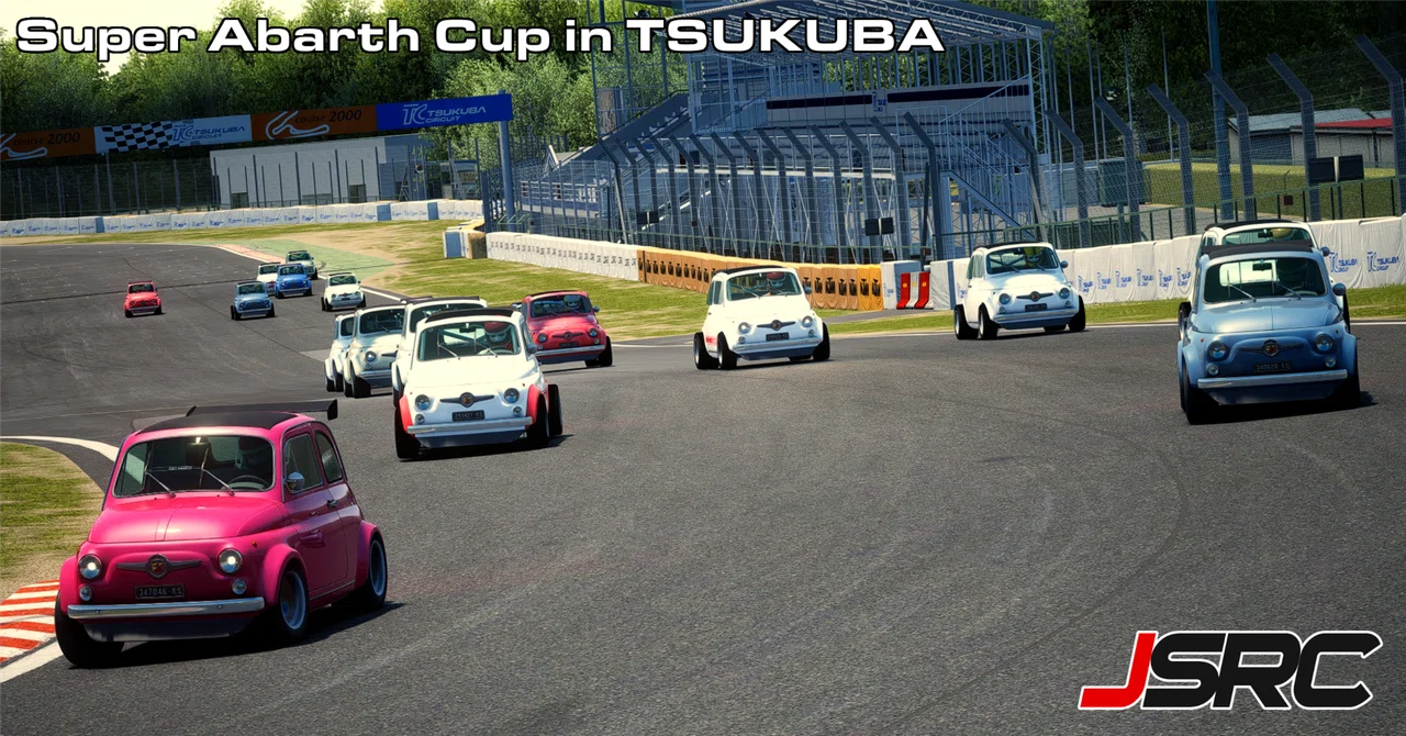 【イベント告知】JSRC Super Abarth Cup in Tsukuba 開催！| '26/3/14【Assetto Corsa ...