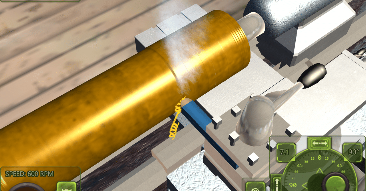 Lathe Machine Simulator～FREE TURNING｜門田和雄｜note