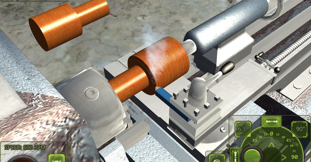 Lathe Machine Simulator～CAREER1｜門田和雄