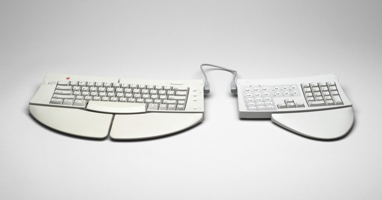 Apple Adjustable Keyboard - 私がこだわっていたモノ｜柏木誠｜プロジェクトデザイナー