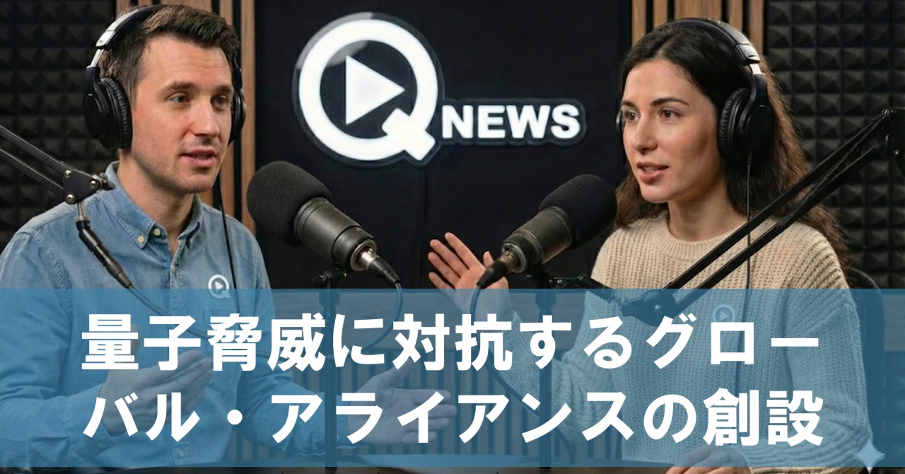 Founding of a Global Alliance to Counter Quantum Threats｜QNews_channel
