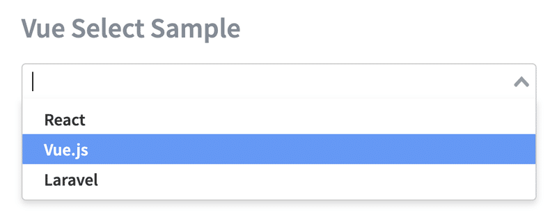 Vue Selectを使って簡単に候補選択・複数選択できるセレクトボックスを実装｜sumi