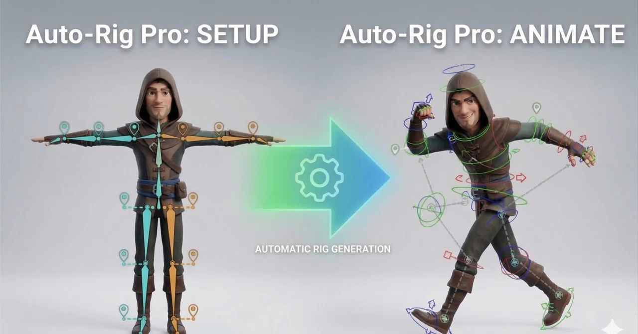 Auto-Rig Pro (ARP) Complete Guide | Streamlining Character Rigging in ...