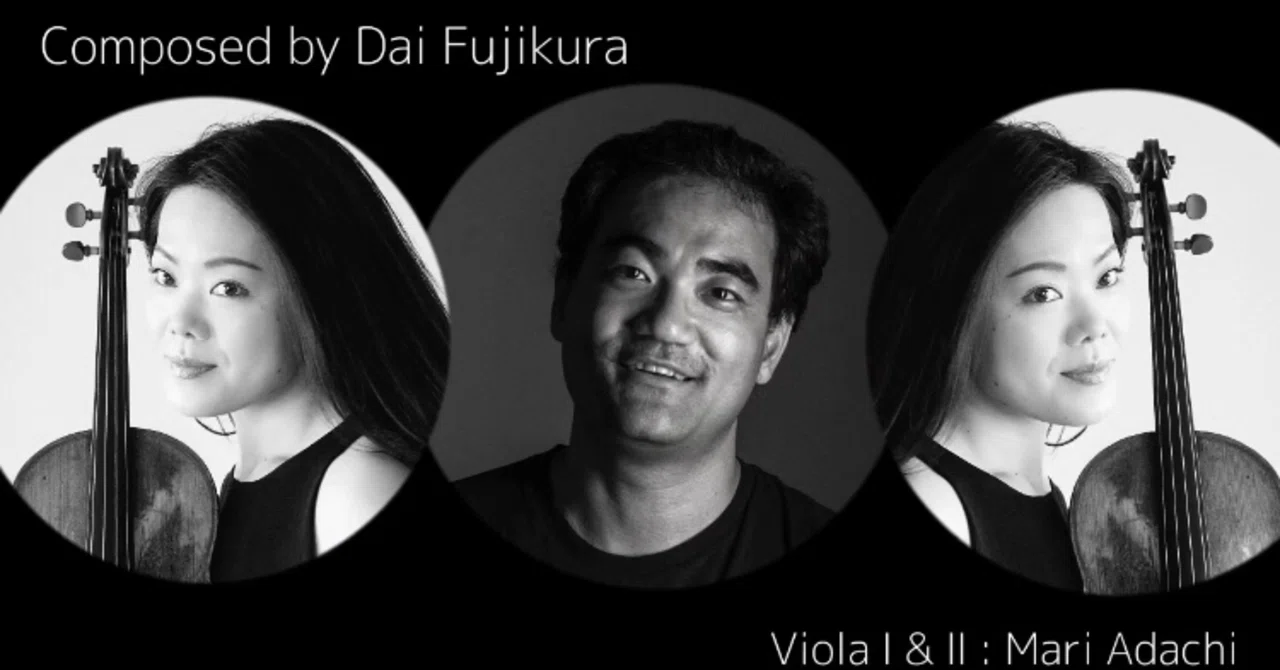 Dai Fujikura : Twin Tweets for viola duo version｜安達真理 - Mari Adachi