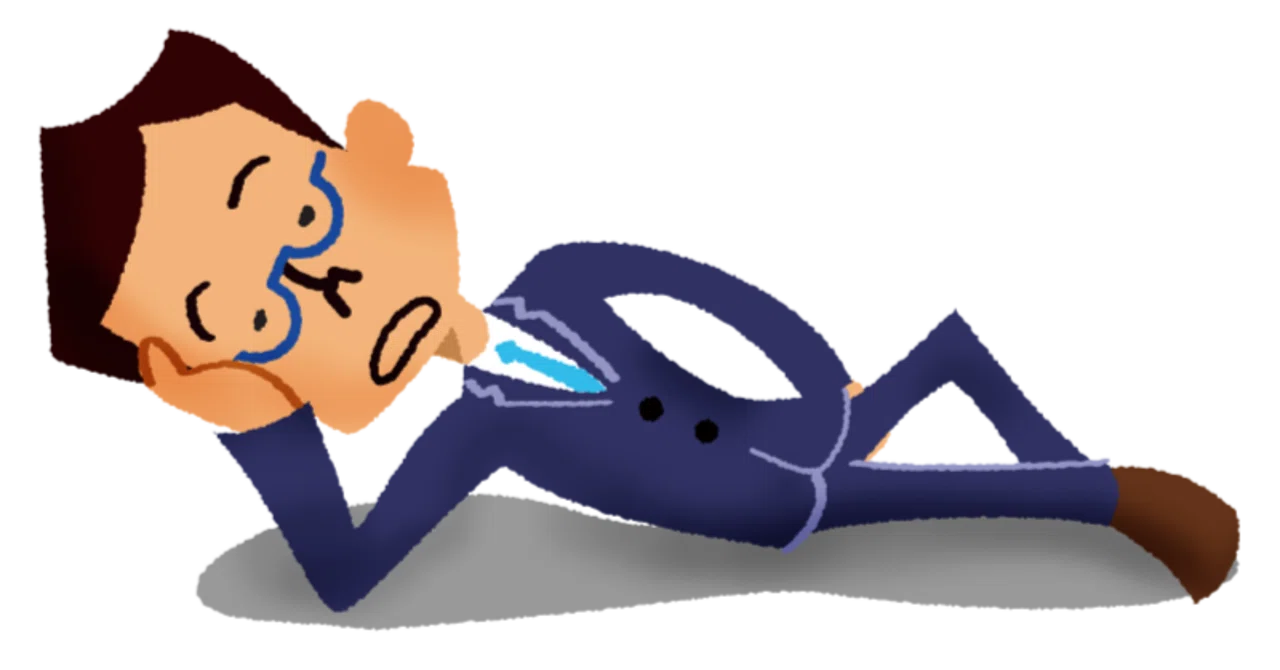 What I want to tell those in their 40s who end up just lounging around ...