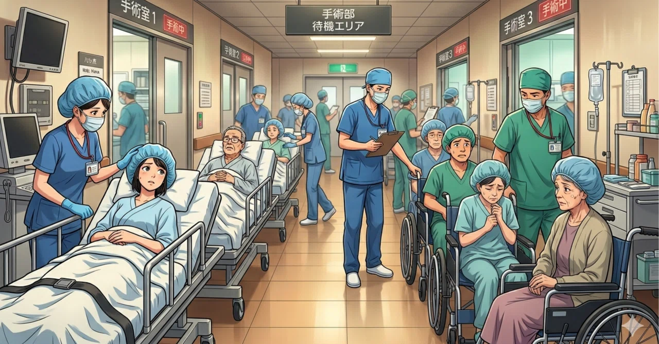 There Was a Traffic Jam of Patients in Front of the Operating Room ...