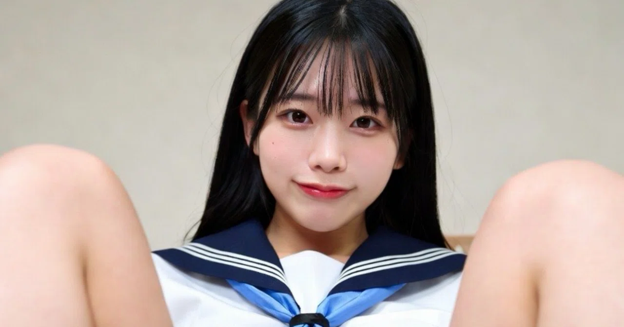 【Grok】制服の美少女がすごいポーズをしちゃってるヤバすぎるプロンプトとは｜黄色い山羊