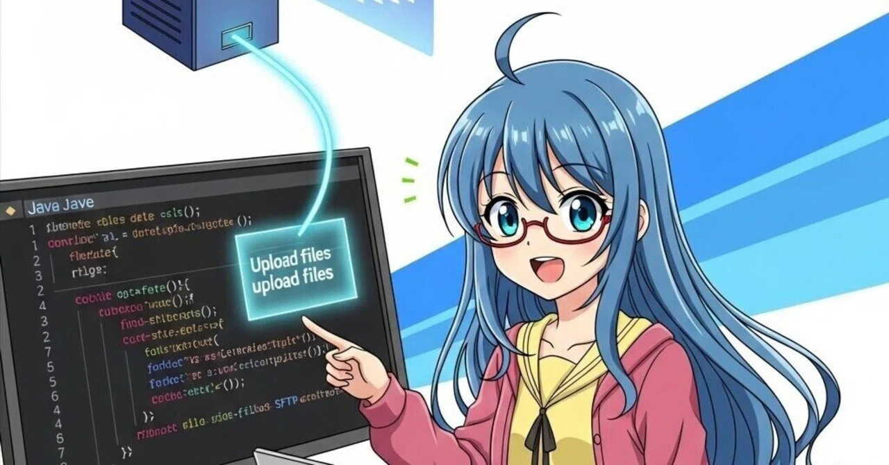 JavaでSFTPサーバにファイル転送する方法【JSch入門】｜髙見青磁