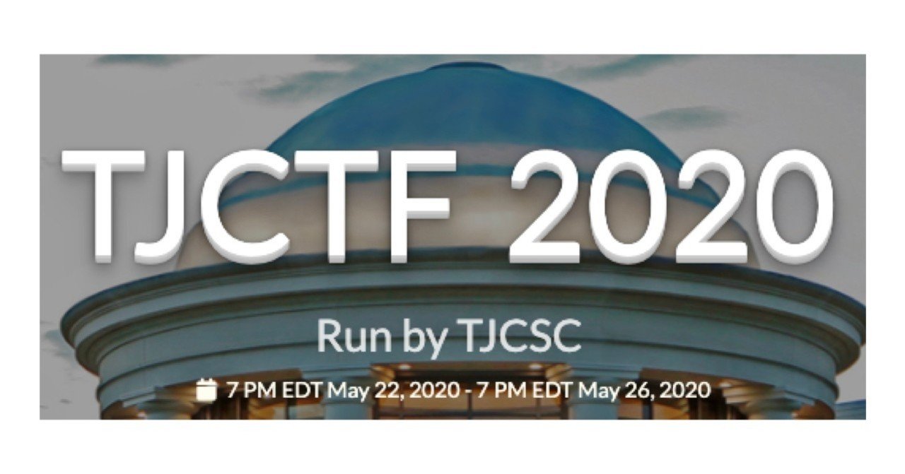 TJCTF 2020 write-up｜miso