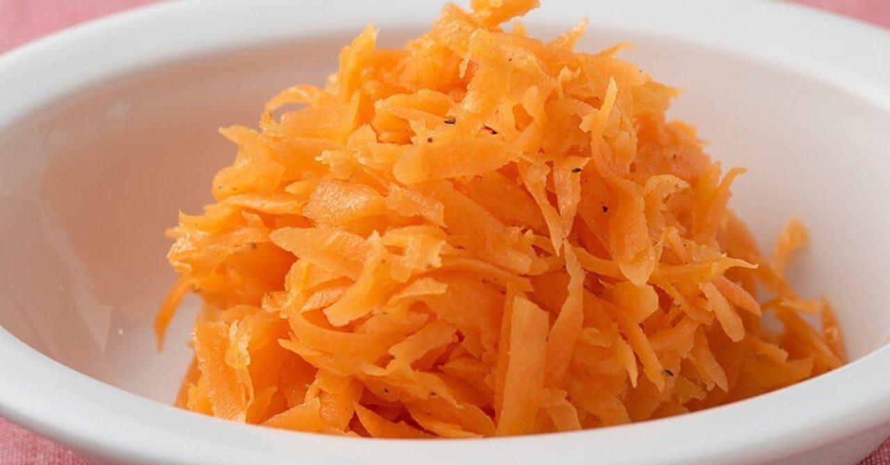 にんじんのキャロットラペ｜BitBeans｜note