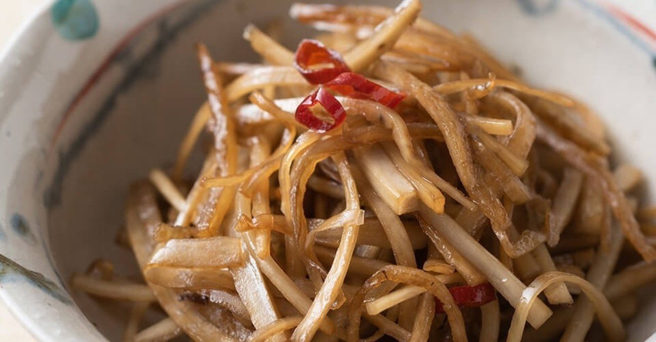 和風の定番 きんぴらごぼう｜BitBeans｜note