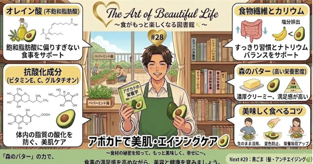 #28 Beautiful Skin and Anti-Aging with Avocado🥑｜💛The Art of Beautiful ...