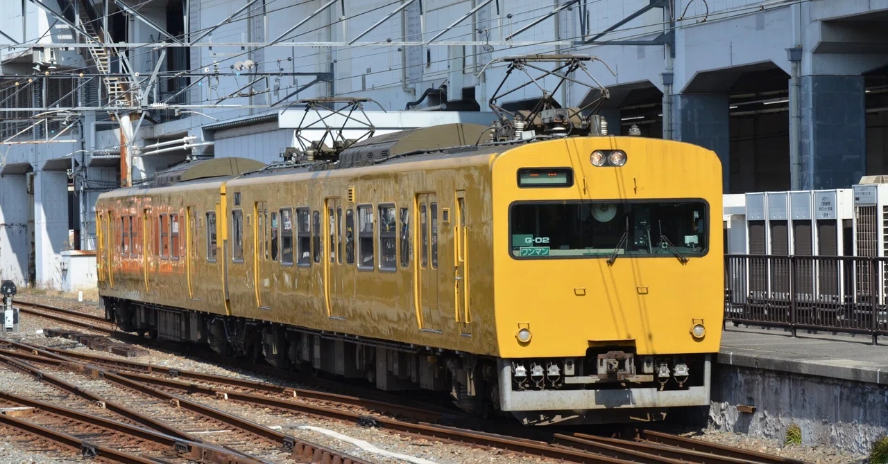 岡山地区の国鉄型車両115系が見れるのは今年が最後！？｜mapuu