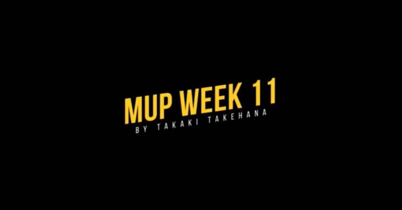 MUP WEEK11｜Yutaka Inoue｜note